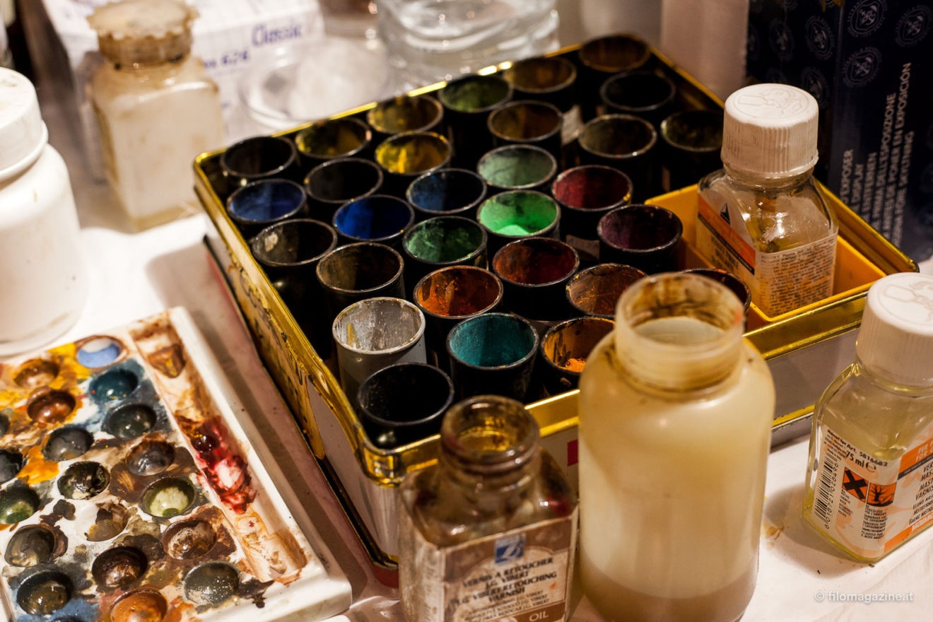 Il lavoro del restauratore: tra i colori e le vernici di Fabio ...