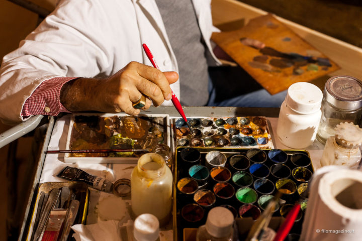Il lavoro del restauratore: tra i colori e le vernici di Fabio ...