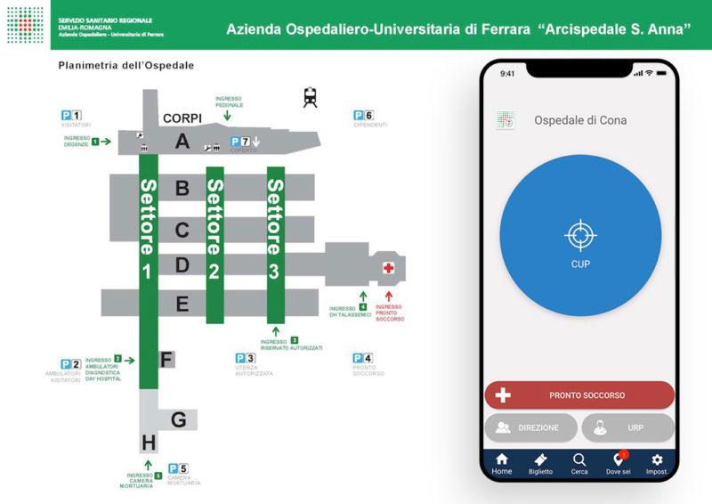Arriva l'app per smartphone per non perdersi mai più all'Ospedale di ...