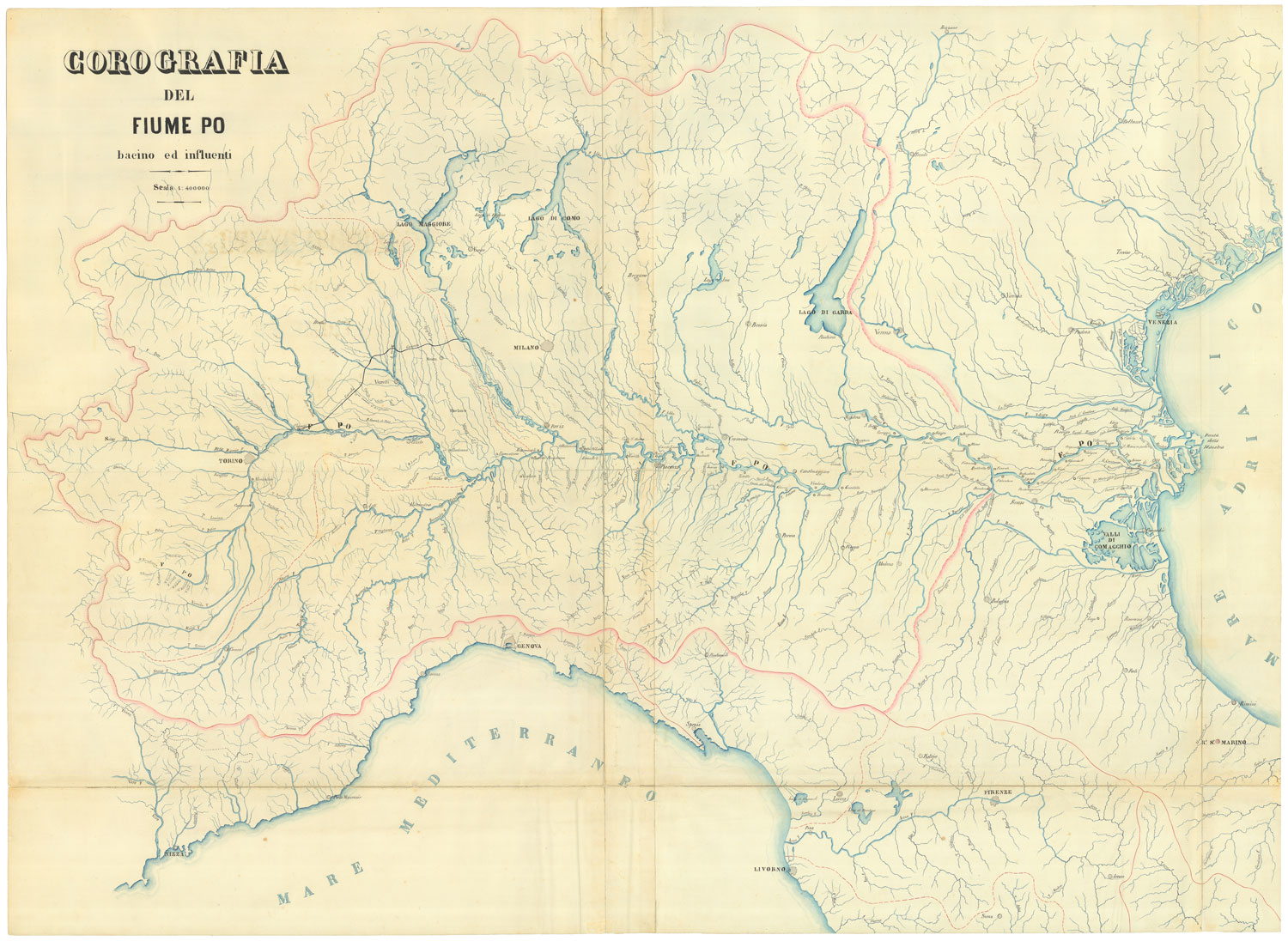 La cartografia storica del fiume Po è stata digitalizzata ed è ...