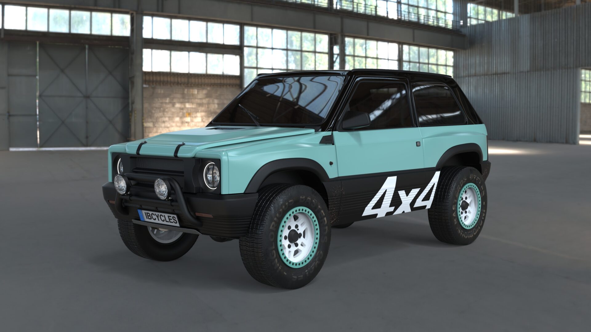 Dal mito alla rivoluzione: a Comacchio hanno creato una Panda 4x4 ...