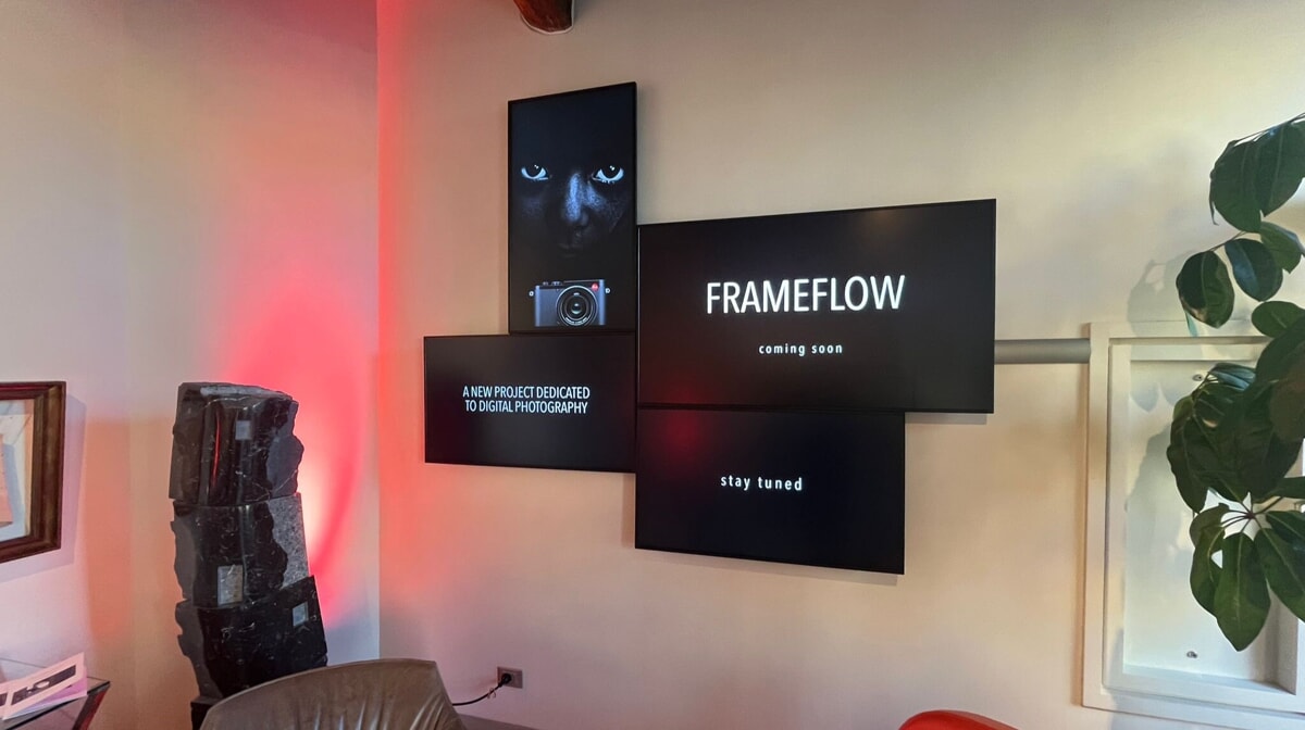 FRAMEFLOW: il nuovo volto della fotografia digitale all’Hotel Annunziata - FILO Magazine